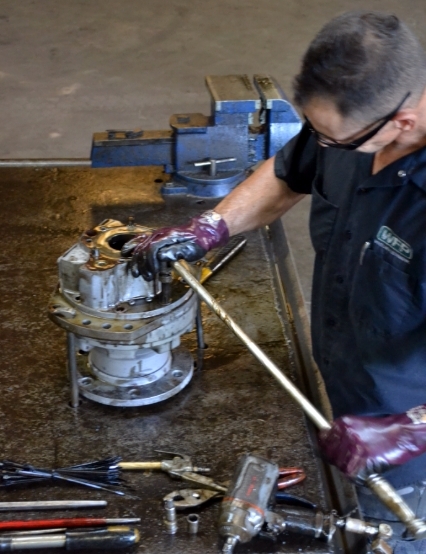 A Look Inside a Real Final Drive Repair/Reman Shop