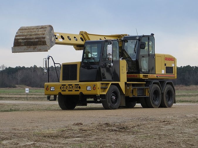 Development of the First Gradall Machine