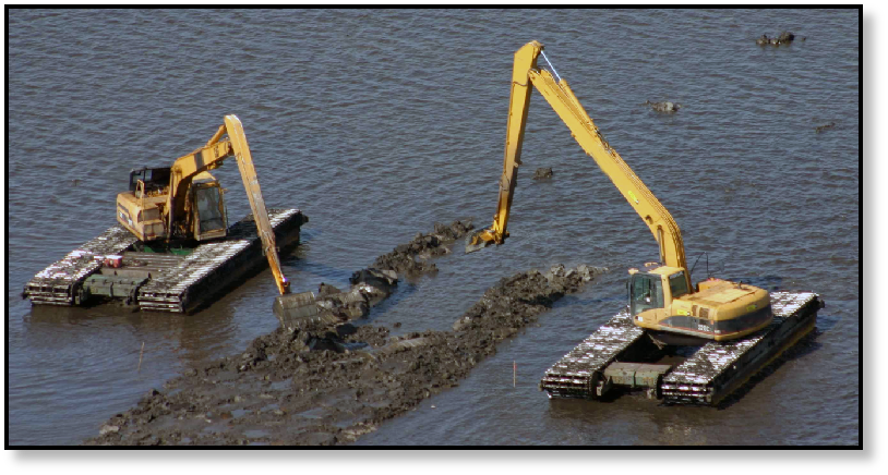 Excavating Deep Underwater