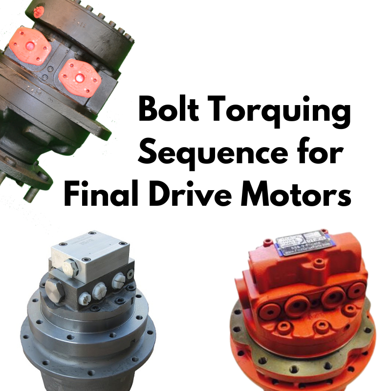 Bolt Torquing Sequence for Final Drive Motors