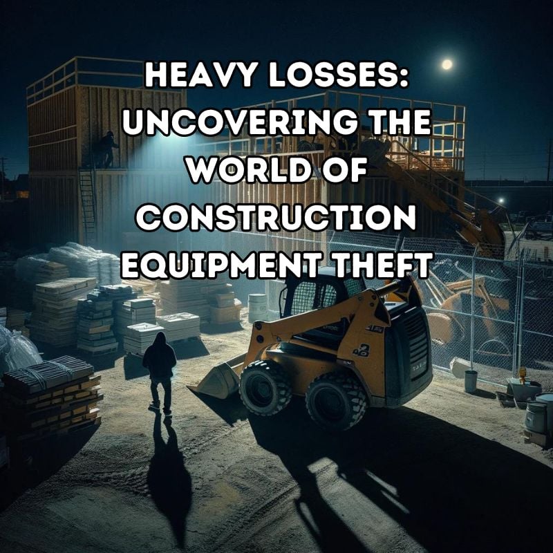 Heavy Losses: Uncovering the World of Construction Equipment Theft