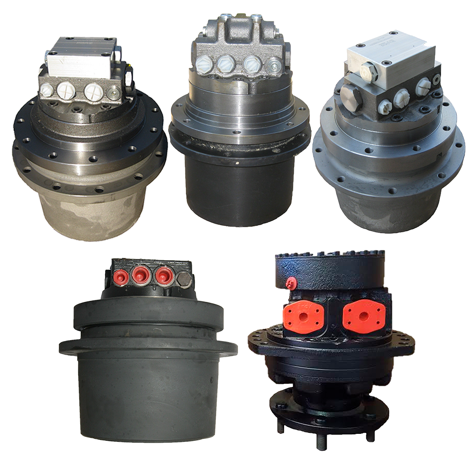 Are Final Drives, Hydraulic Motors, and Track Motors all the Same?