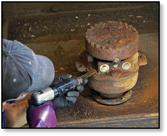 A Look Inside a Real Final Drive Repair/Reman Shop